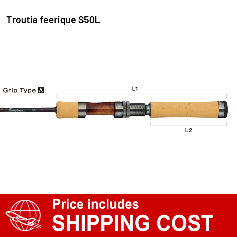 Troutia feerique S50L (2 pieces, Spinning)